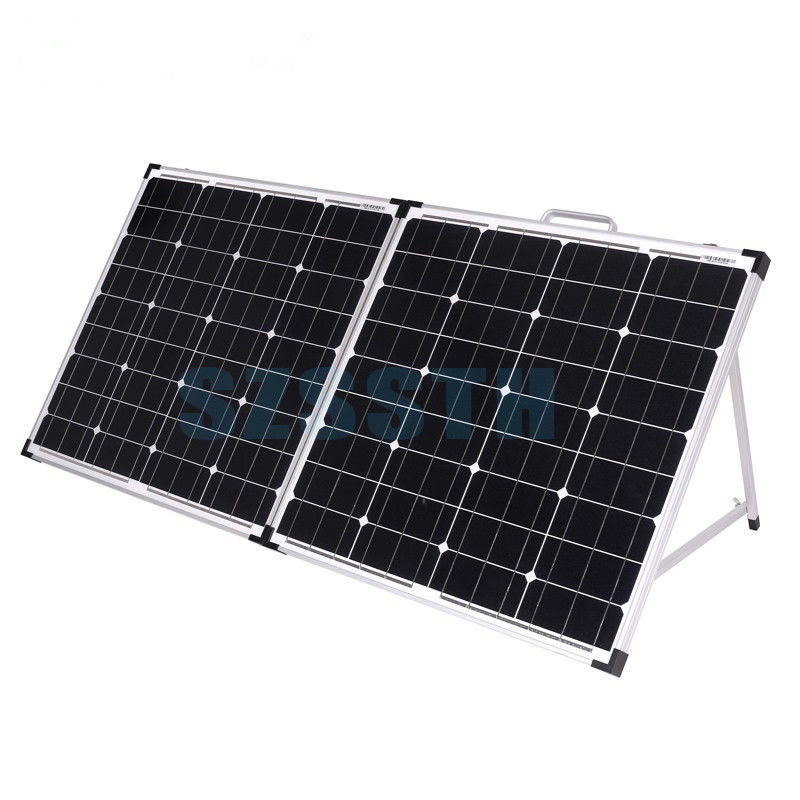 5.56A Glass Fold Up Solar Panels 250W 300W Portable Monocrystalline ...