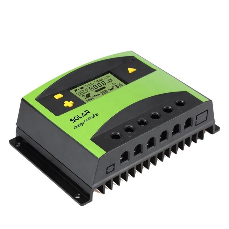 24V 12V PWM 60a Solar Charge Controller 30A PWM Solar Regulator