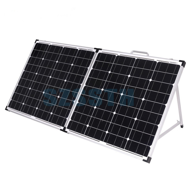 5.56A Glass Fold Up Solar Panels 250W 300W Portable Monocrystalline ...