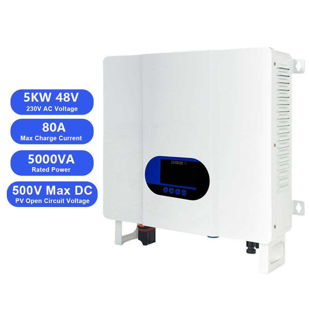 Max Pv Voltage 450V 5Kva 48V MPPT Solar Charge Controller Hybrid ...
